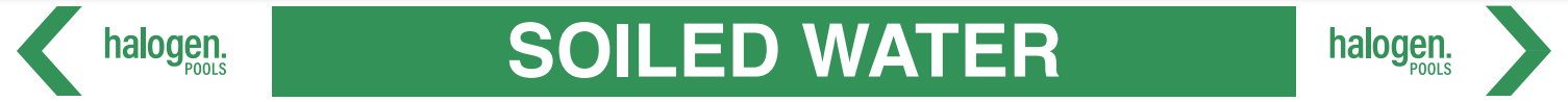 Traffolyte Labels - Soiled Water – Halogen Group